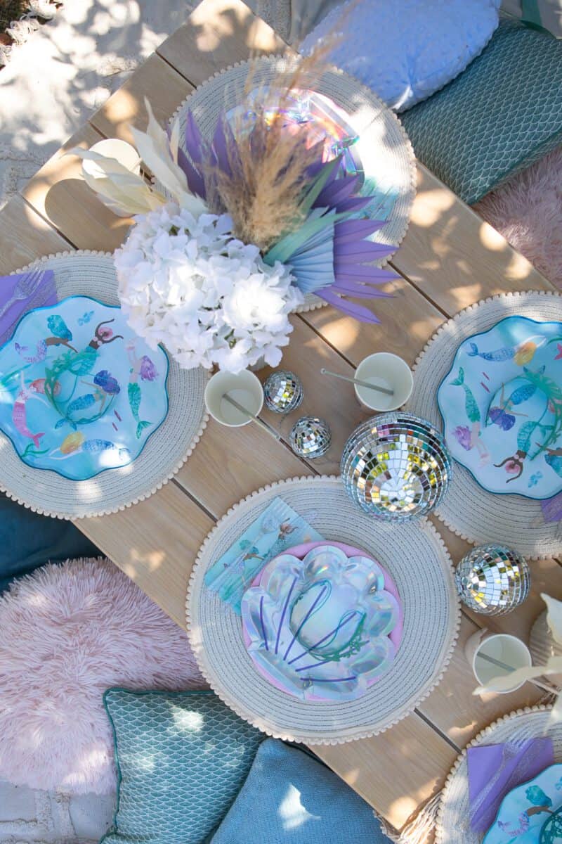 Make A Splash With A Mermaid-Themed Picnic Party » Muddy Boots ...