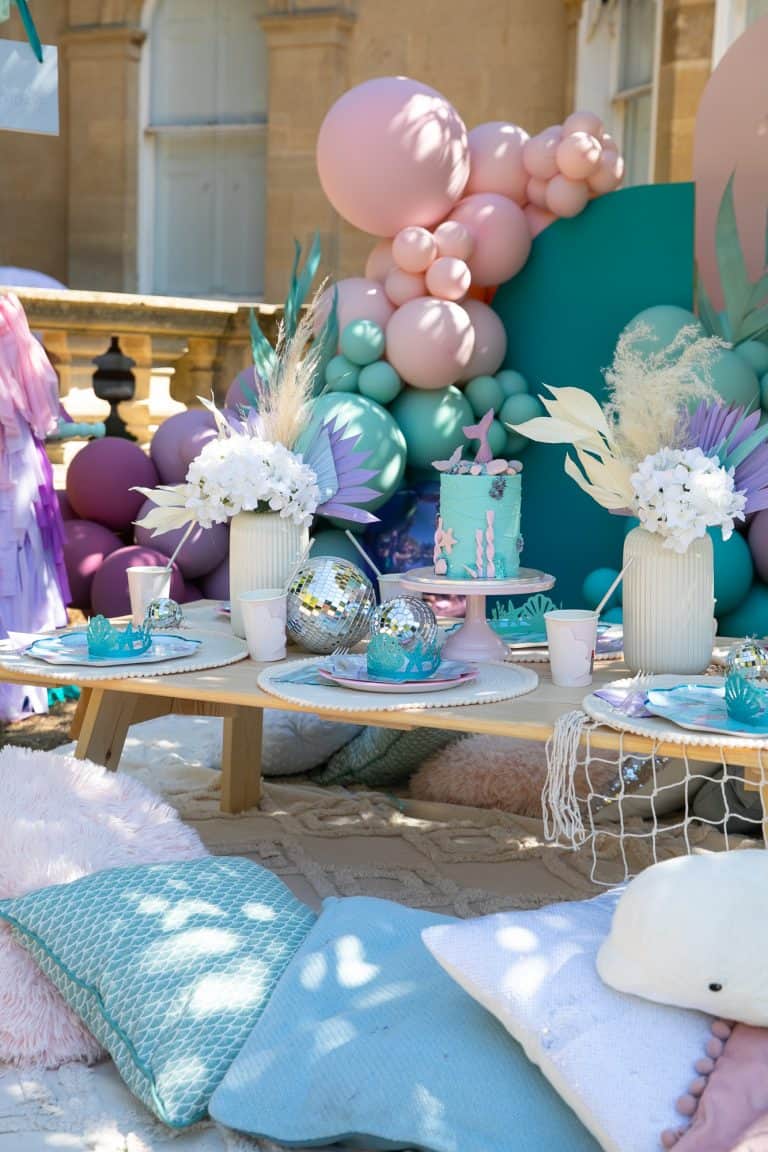 Make A Splash With A Mermaid-Themed Picnic Party » Muddy Boots ...